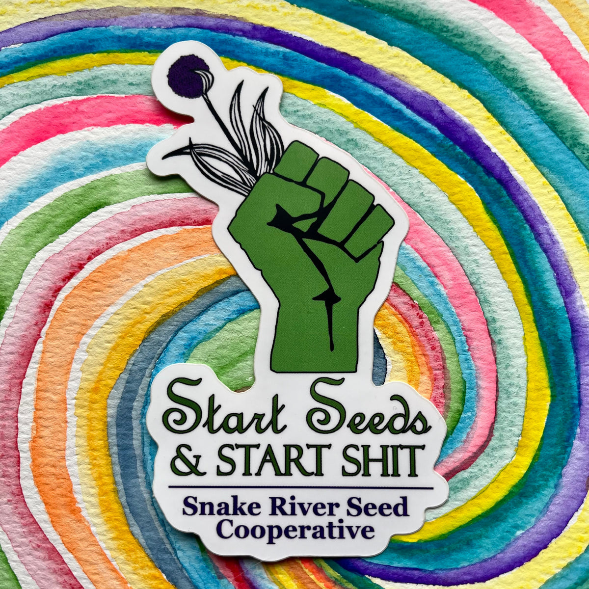 "Start Seeds" Sticker – Snake River Seed Cooperative