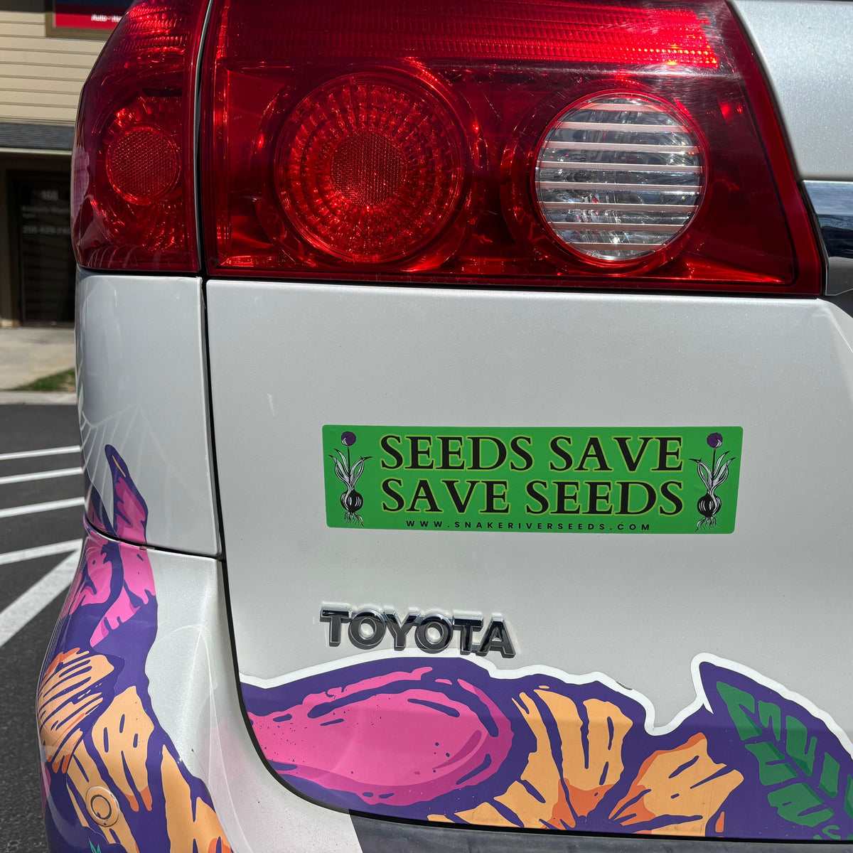 "Seeds Save, Save Seeds" Bumper Sticker – Snake River Seed Cooperative