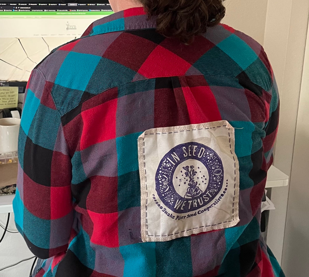 "In Seed We Trust" Patch – Snake River Seed Cooperative